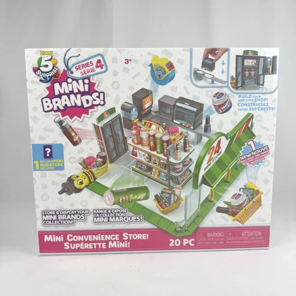 Zuru Mini Brands Mini Convenience Store Playset with 1 Exclusive Mini ...