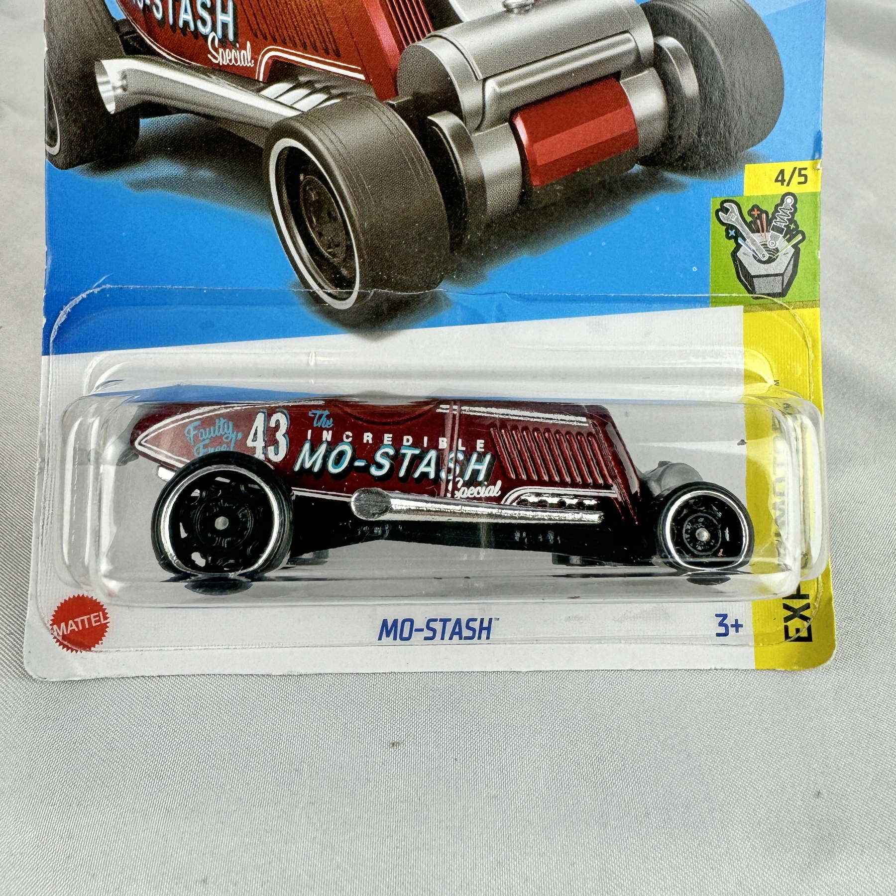 Hot Wheels Mainline MO-STASH Experimotors 2024 Carded - Larry's Basement