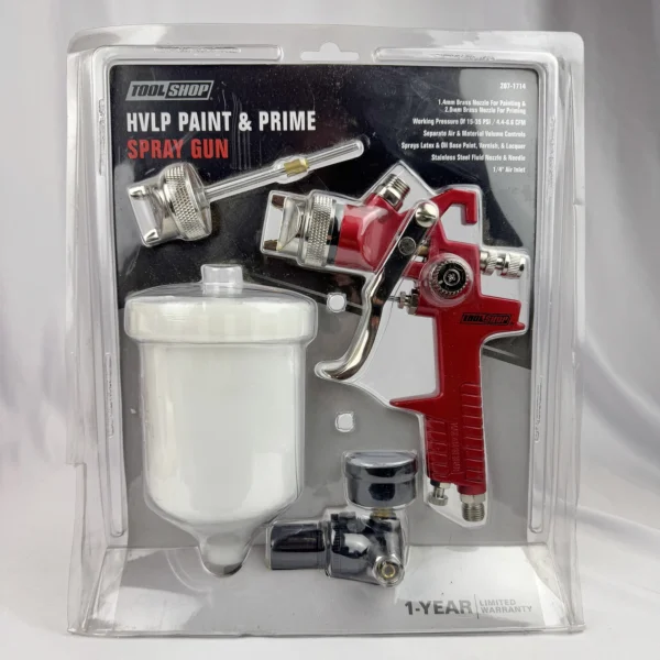HVLP Gravity Feed Paint & Prime Spray Gun Tool Kit Shop Menards - Larry ...