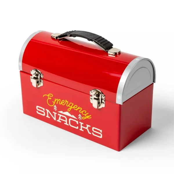 Tween Summer Camp Lunch Box Emergency Snacks RED Target Bullseyes ...