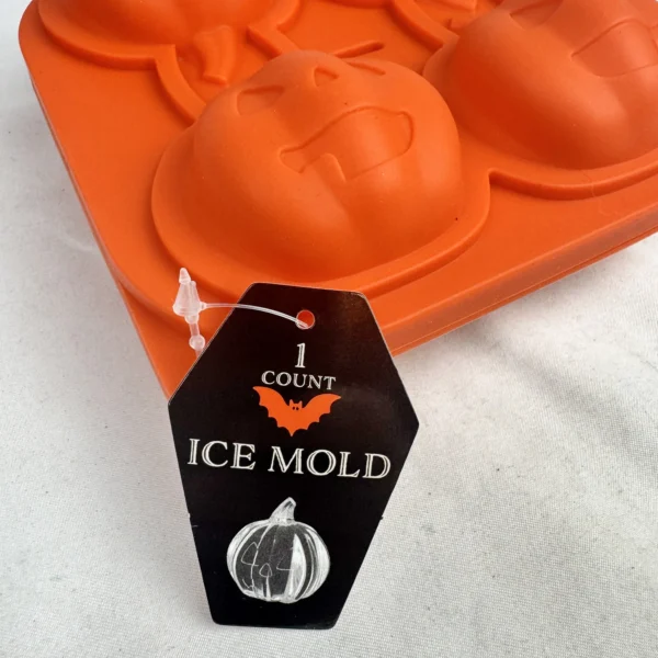 Target Bullseye Playground Halloween Pumpkin Jack-O-Lantern Ice Mold ...