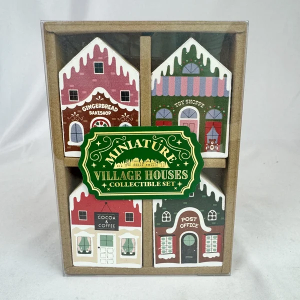 Classic Holiday Decor Wood Prop Sets Village Target Bullseye Playground ...