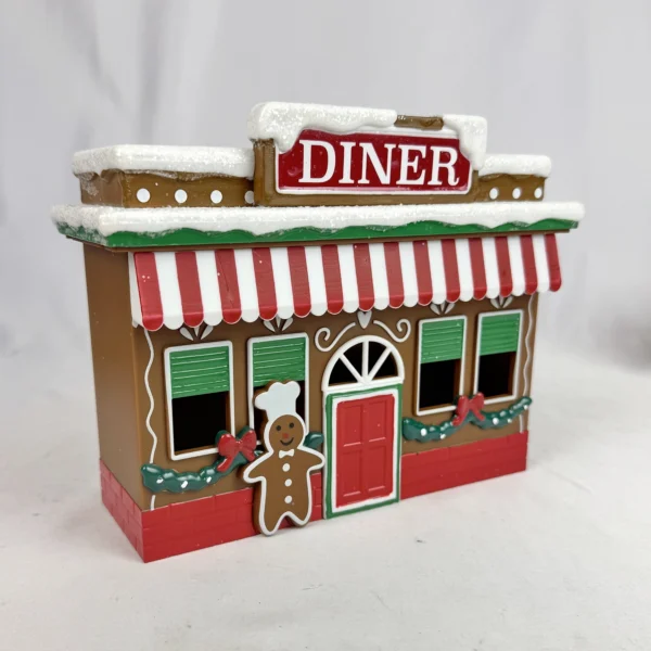 Target Bullseye Playground 2025 Light-Up Gingerbread DINER House ...