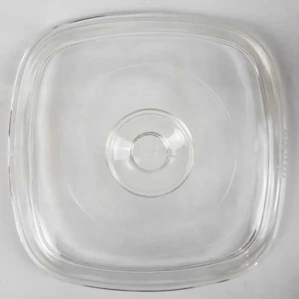 PYREX (Corning) A7-C Clear Glass Square Casserole Replacement Lid ...