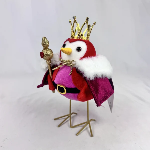 Walmart 2026 Valentine's Day KING Fabric Bird Decor Crown Staff Cape ...