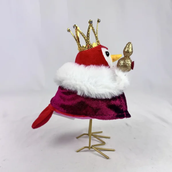 Walmart 2026 Valentine's Day KING Fabric Bird Decor Crown Staff Cape ...