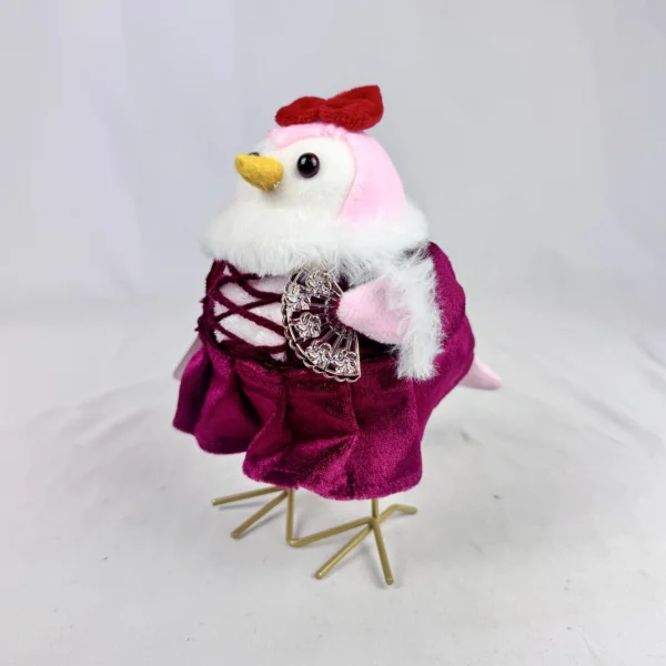 Walmart 2026 Valentine's Day PRINCESS Fabric Bird Pink Red Dress ...